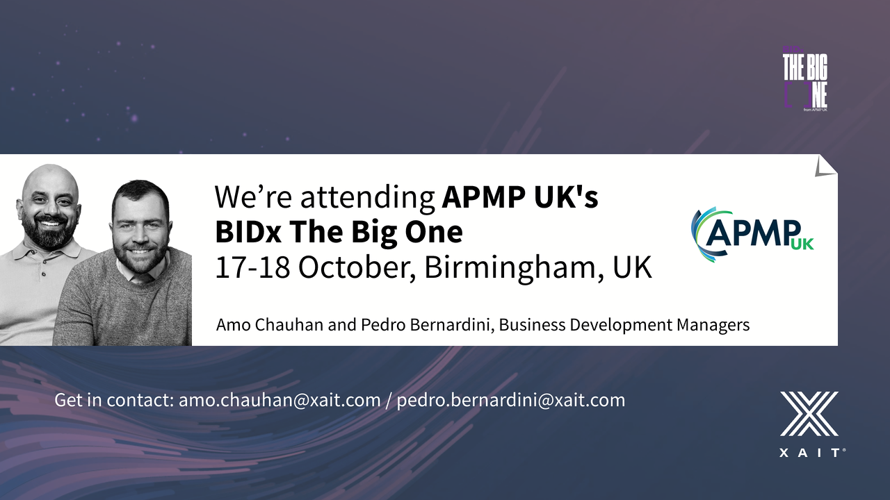 Meet Xait at APMP's BIDx 2023!